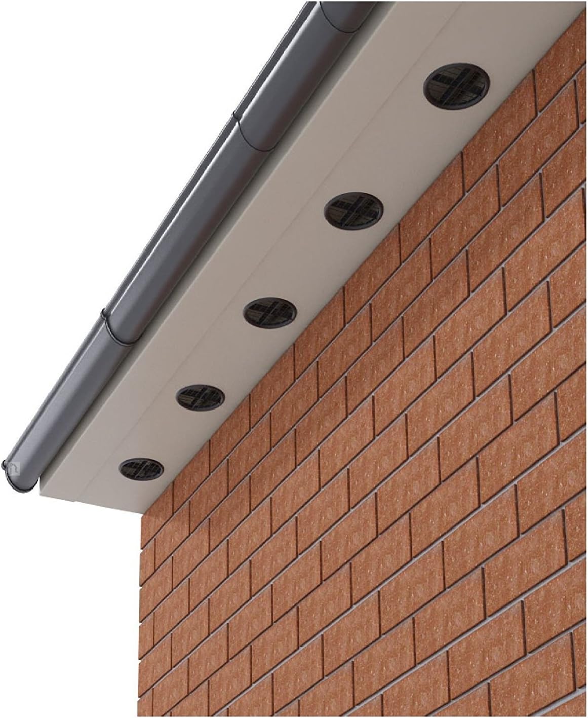 Timloc 1140 White Pack of 10 Push-in Soffit Vents – BigaMart