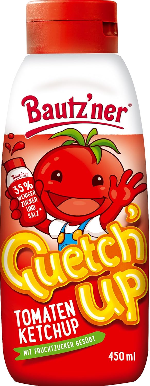 BAUTZ'NER Quetch'Up Tomaten Ketchup, 450 ml: Amazon.de: Amazon Pantry