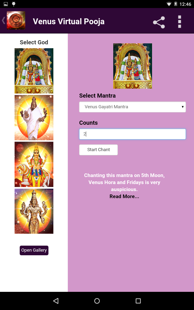 Venus Pooja and Mantra:Amazon.com:Appstore for Android