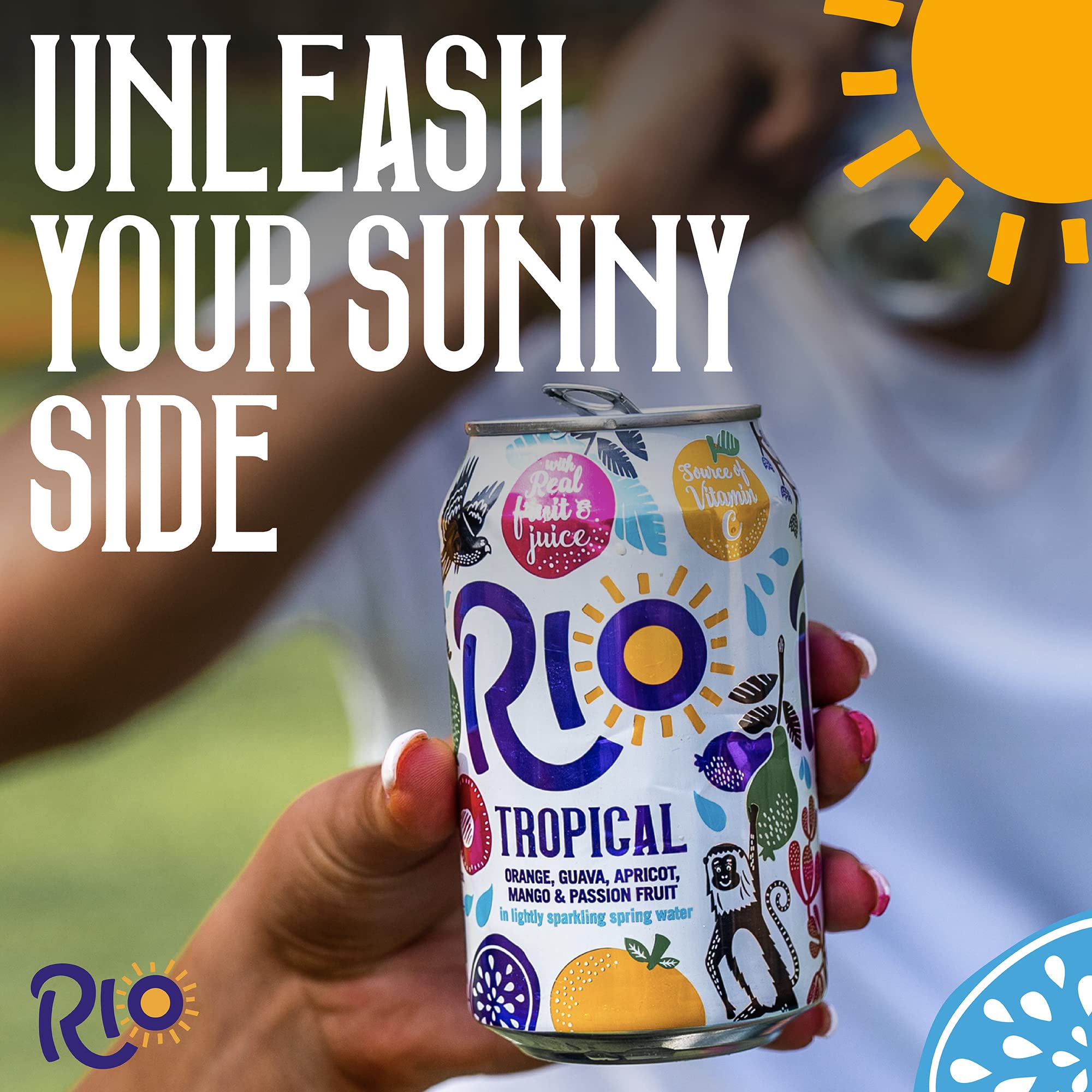 Mua Rio Tropical Original Soft Drink, 24 pack x 330ml, Refreshing ...
