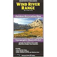 Amazon.com : Beartooth Publishing Wind River Range Trail Map : Outdoor Recreation Topographic ...