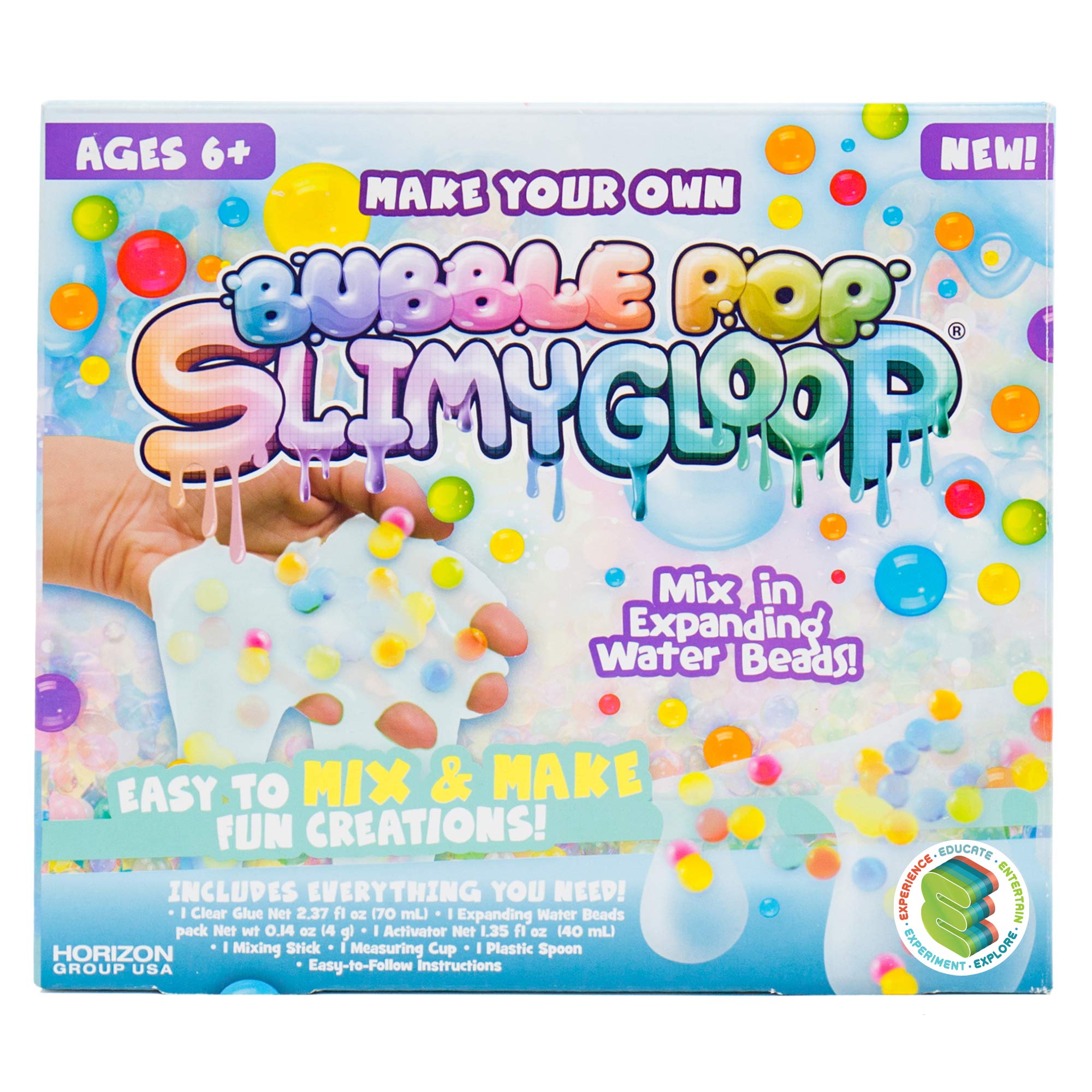 Mua Make Your Own Bubble Pop DIY Slime Kit by Horizon Group USA, Mix ...
