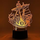 Otaku Lamps Zoro One Piece – Anime Lamp Figure Night Light, 16 Color ...