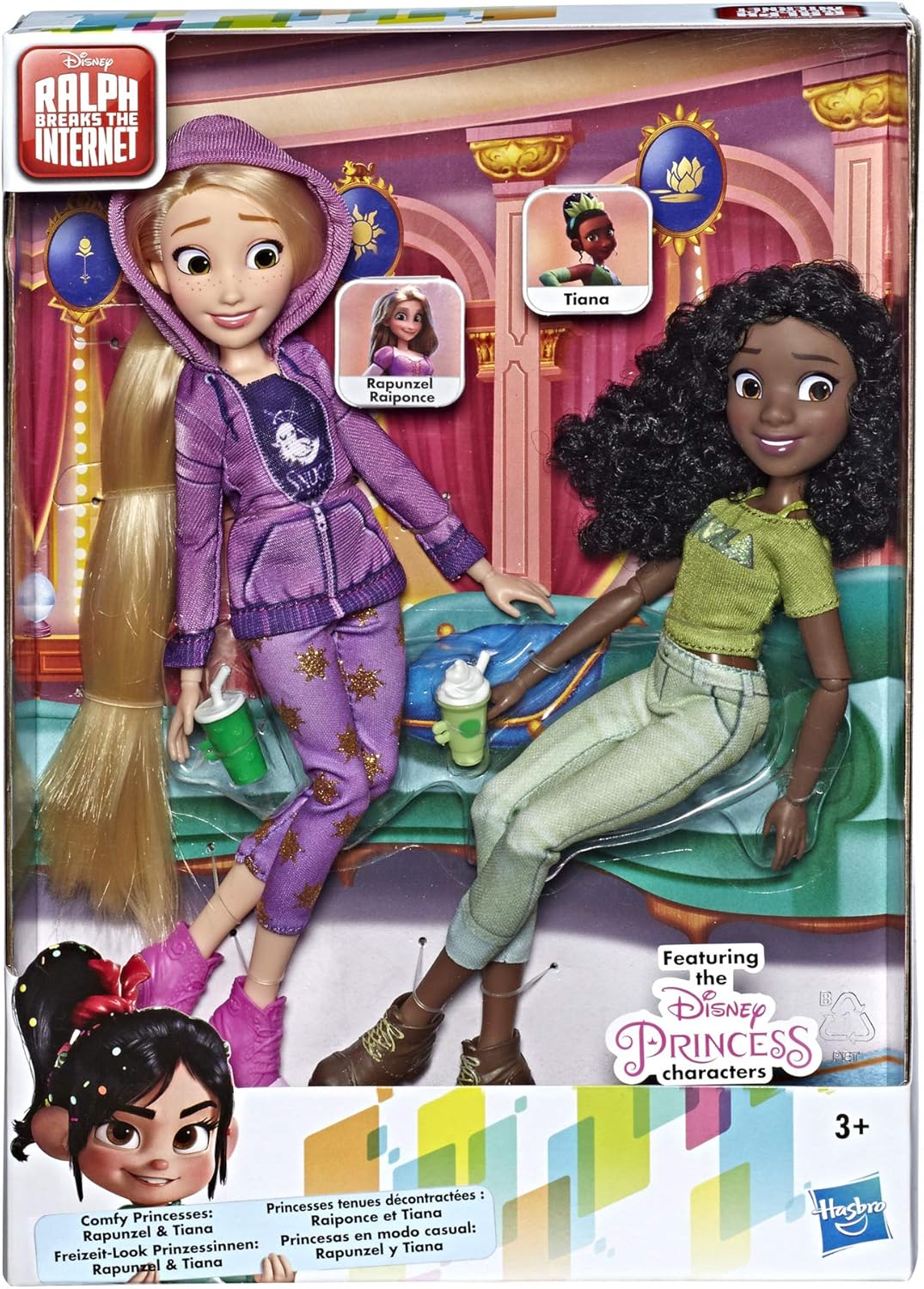 Disney Princess Ralph Breaks the Internet Movie Dolls, Rapunzel and ...