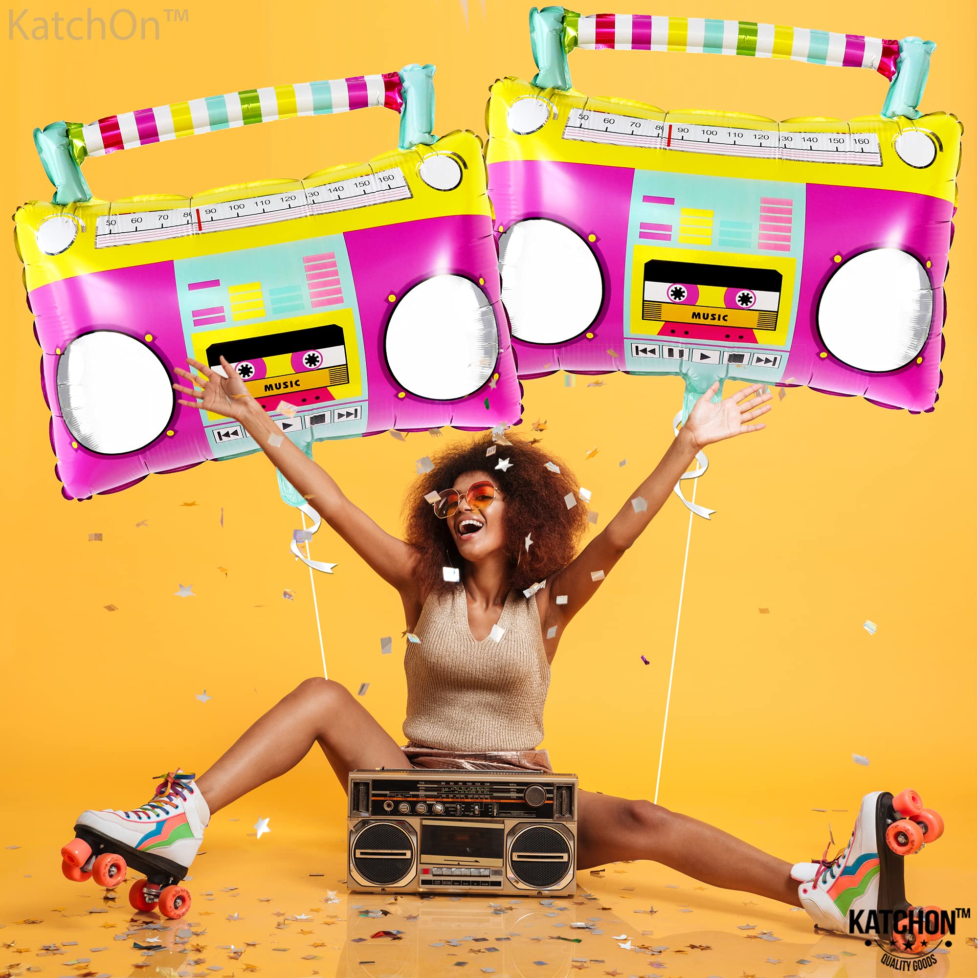 Mua Large Boombox Balloon Set - 22 Inch | 90s Balloons for 90s Party ...