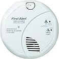Interconnected wireless smoke and carbon monoxide alarm system
