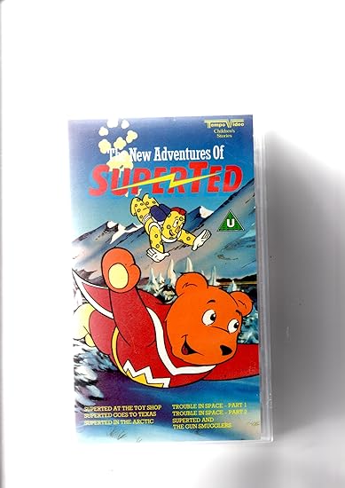 The New Adventures Of SuperTed (VHS): Amazon.co.uk: Video