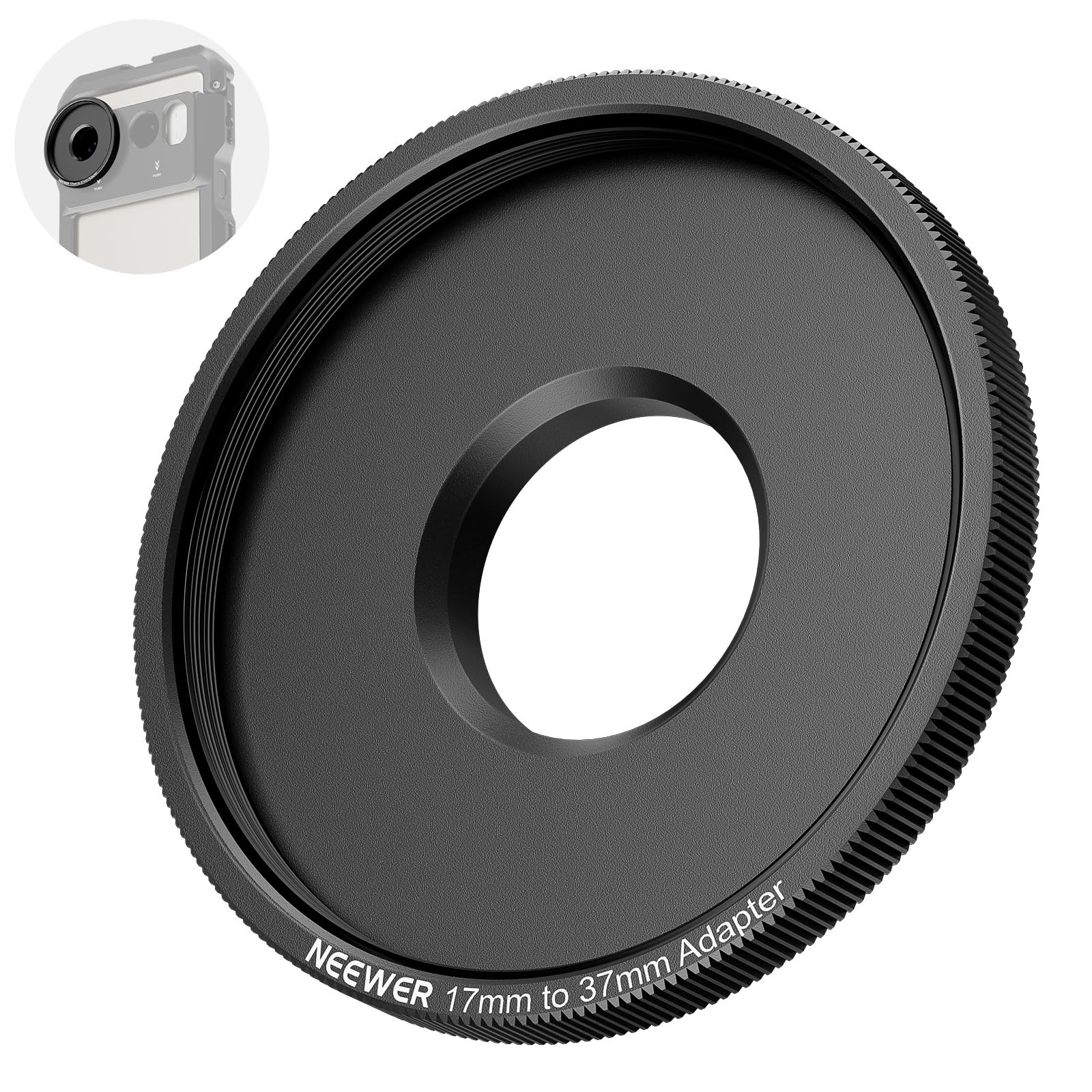 Mua NEEWER 17mm to 37mm Lens Filter Adapter Ring, Compatible with ...