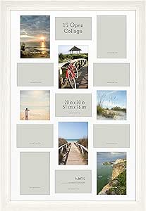 Amazon.com: MCS Museum Collage Poster Frame, 20 x 30 in, White ...