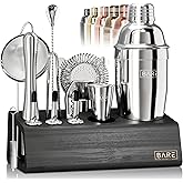 Amazon.com: BARE BARREL® Mixology Bartender Kit Bar Set | Martini ...