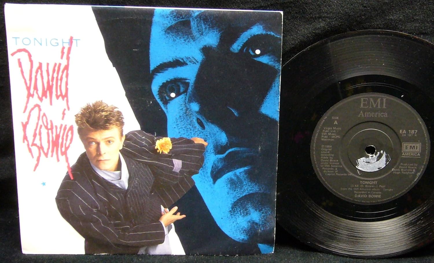 David Bowie - Tonight (UK 1st pressing vinyl single in picture sleeve ...