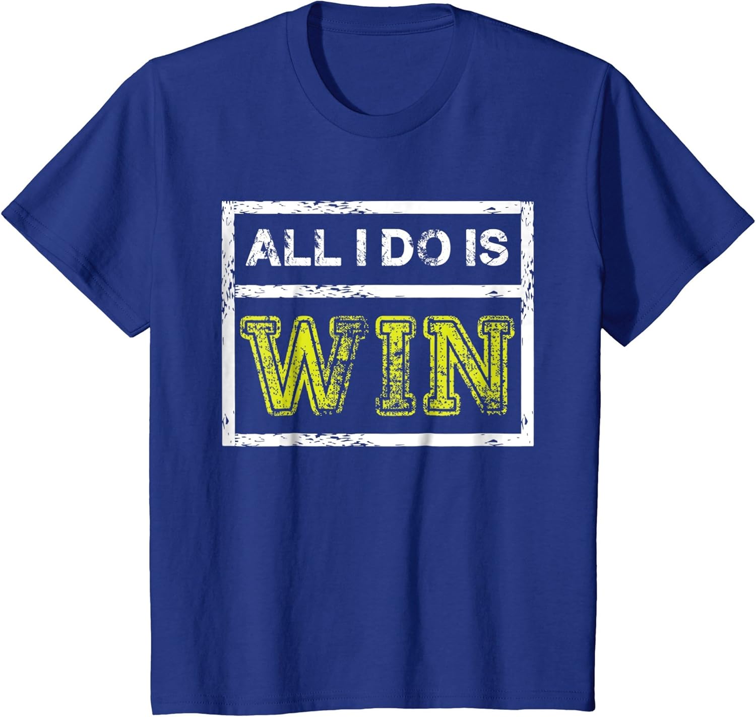 Amazon.com: All I Do is Win - Motivational Sports Athlete T Shirt: Clothing