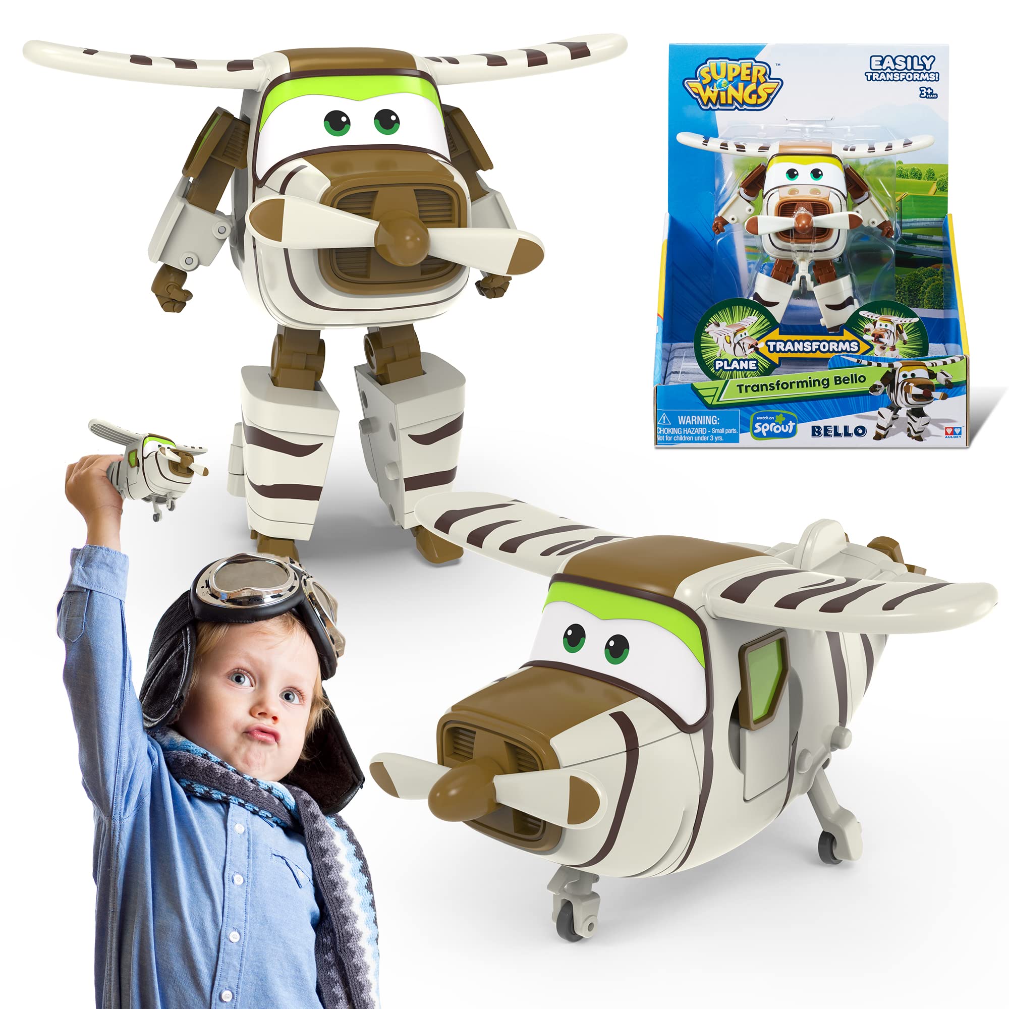 Mua Super Wings 5" Transforming Bello Airplane Toys, Safe and Durable ...