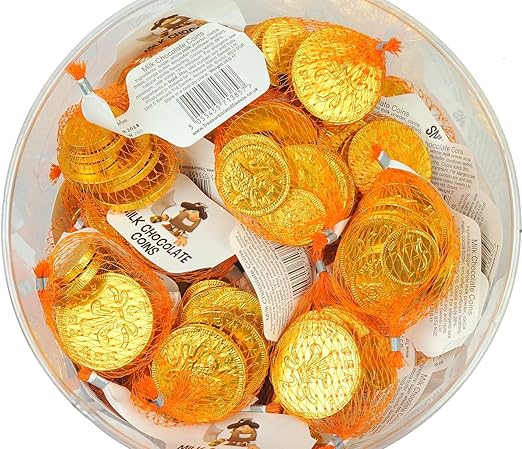 Chocolate Coins Bulk Buy - Box Of 60: Amazon.co.uk: Grocery