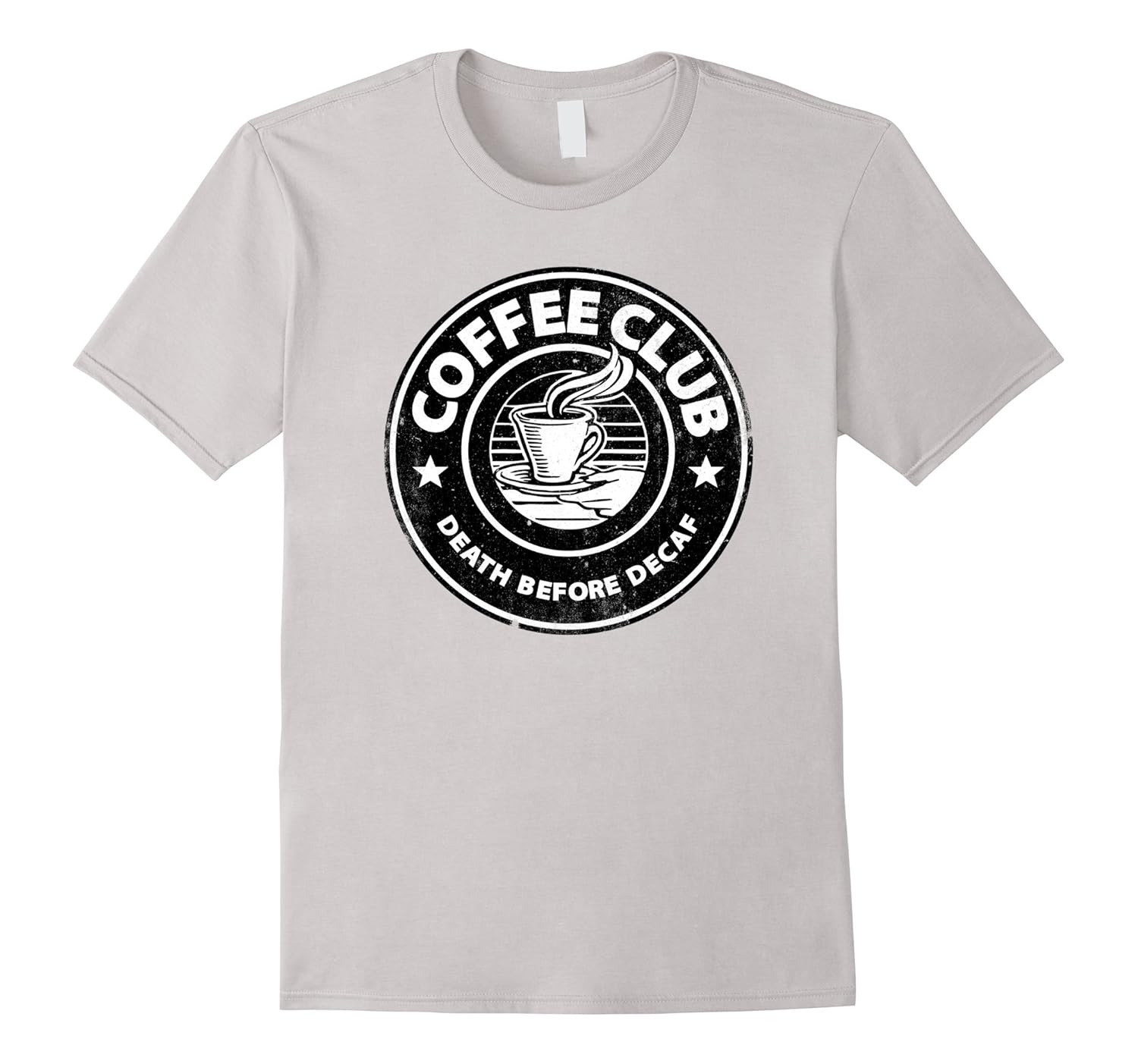 Coffee Club Logo Emblem Trendy Graphic T-Shirt-PL – Polozatee