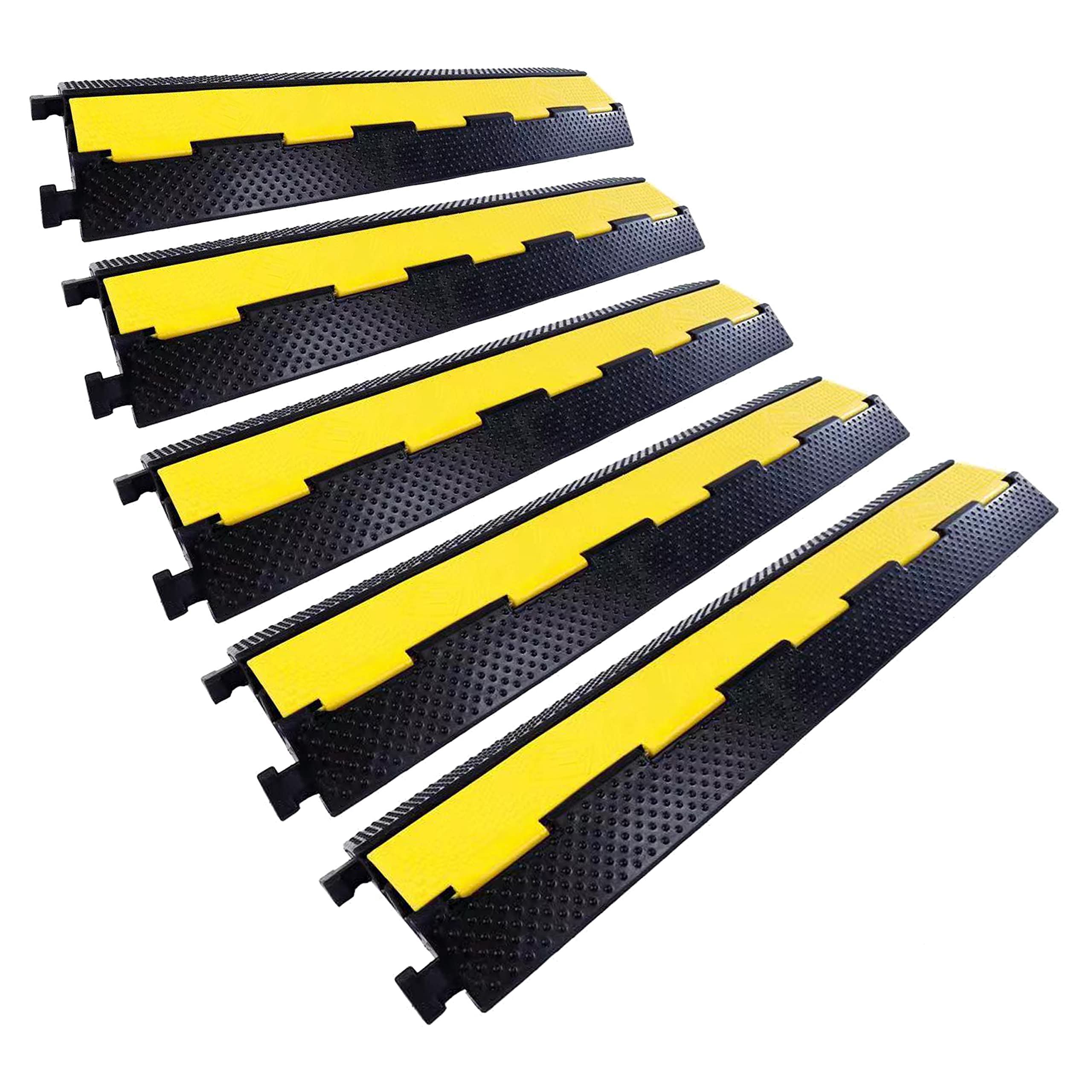 YONSHENG Rubber Cable Ramp Cord Cover Cable Protector Ramps Wire Hose ...