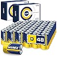 Amazon.com: Allmax D Maximum Power Alkaline Batteries (48 Count ...