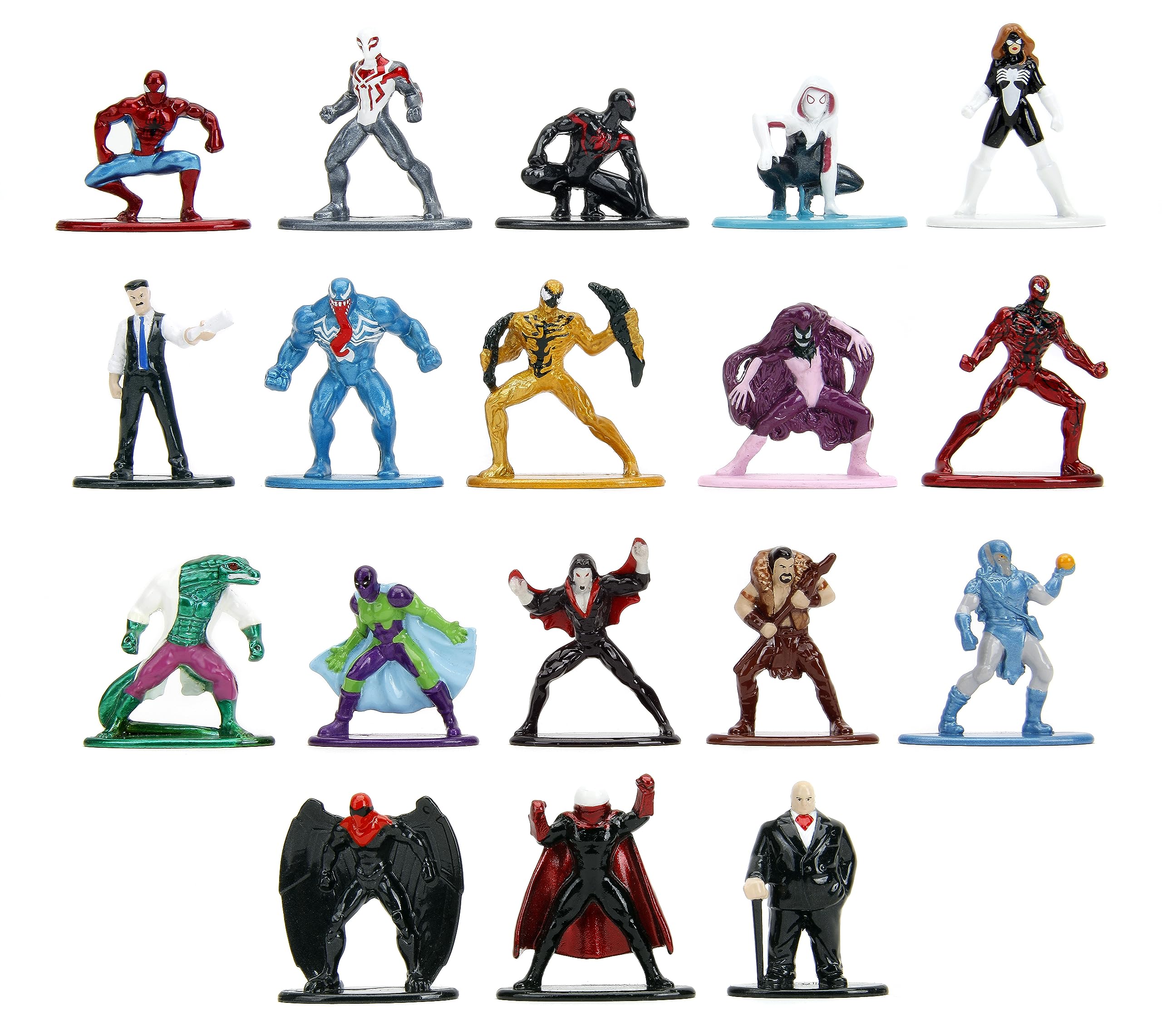 Mua Jada Toys Marvel Spider-Man 18-Pack Series 9 Die-cast Figures, Toys ...