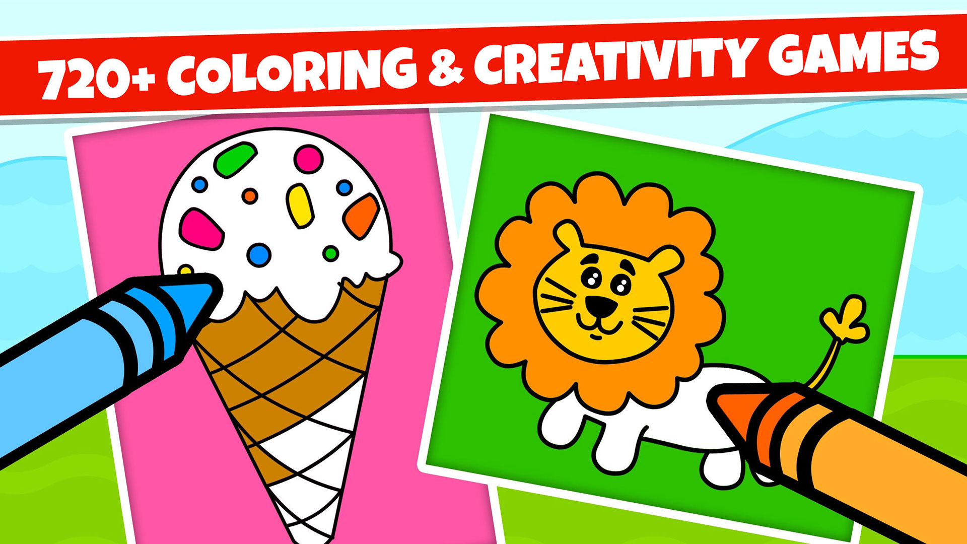 Amazon Kidlo Coloring Games For Kids And Drawing Book For Toddlers 