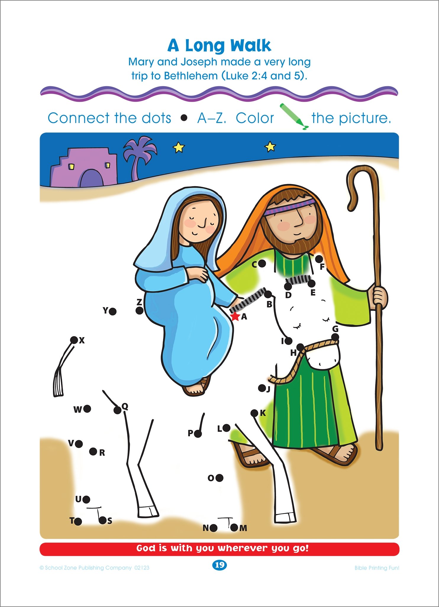 Mua School Zone - Bible Dot-to-Dots! ABCs Workbook - Ages 3 to 6 ...