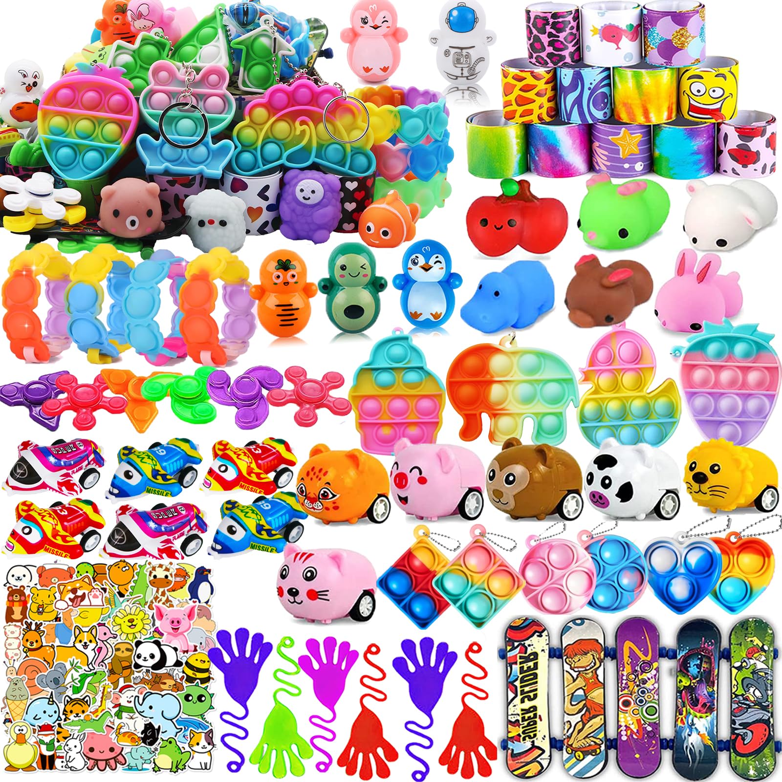 Mua 117 PCS Party Favors Toys for Kids 4-8 8-12, Pop Fidget Toys ...