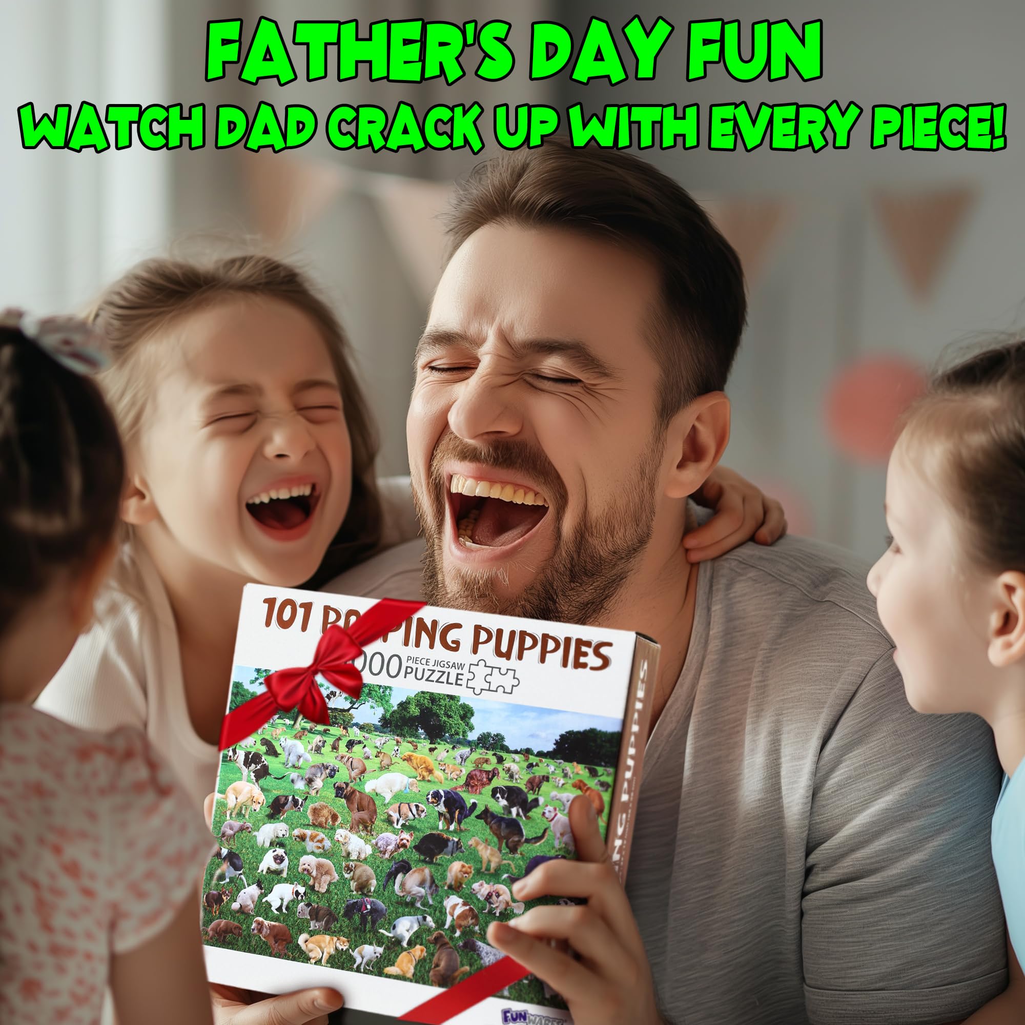 Mua The Original 1000 Piece Puzzle, 101 Pooping Puppies, Dogs Pooping ...