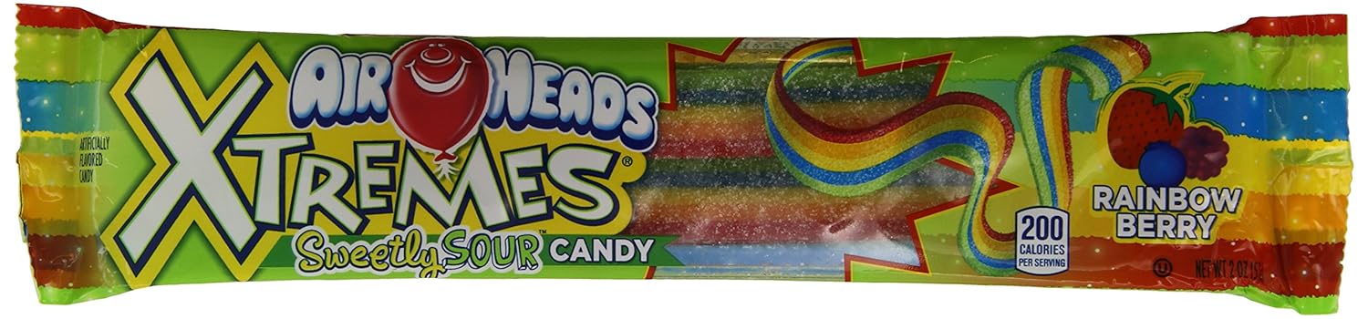 Airheads Xtremes Sour Belts Original 18 Units, 1.02-Kilogram: Amazon.ca ...