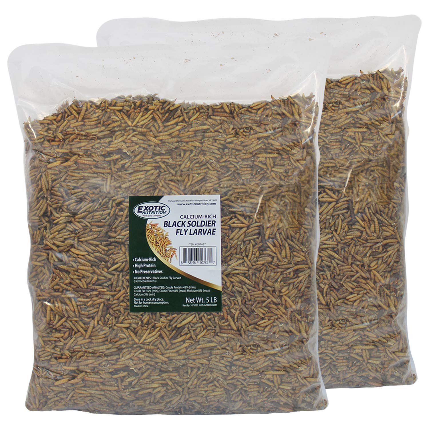 Mua Exotic Nutrition Bulk Dried Black Soldier Fly Larvae (10 lbs ...
