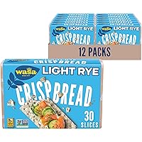 Amazon.com : Wasa Light Rye Crispbread, 9.5 Ounce (Pack of 12 ...