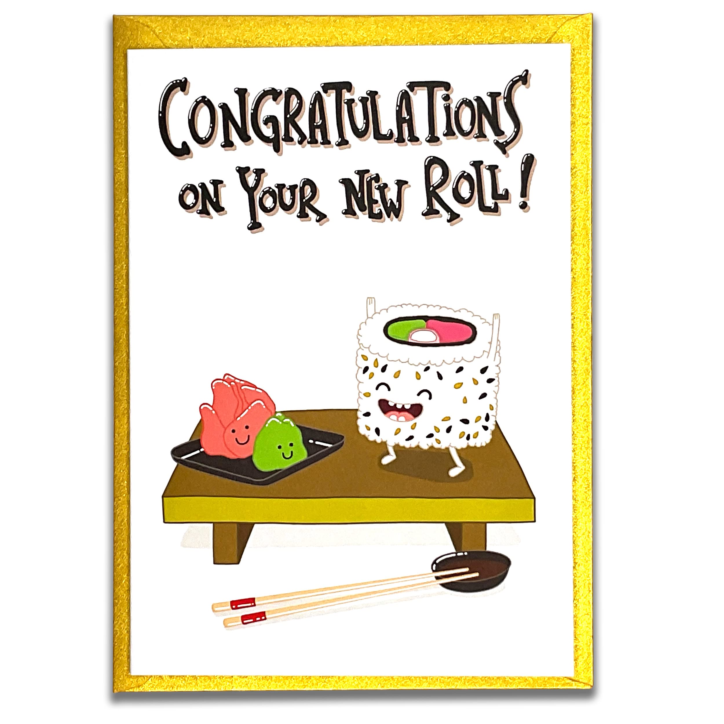 Mua Congratulations on Your New Roll Card, Cute and Funny New Job Card ...