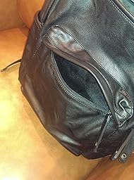 Amazon.com: BAOSHA BP-08 TOP PU Leather Laptop Backpack School College ...