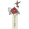 Amazon.com: Sunset Vista Designs Hummingbird Welcome Sign : Patio, Lawn ...