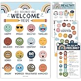 Amazon.com : Hadley Designs Feelings Chart for Kids – 4 Pack Emotion ...