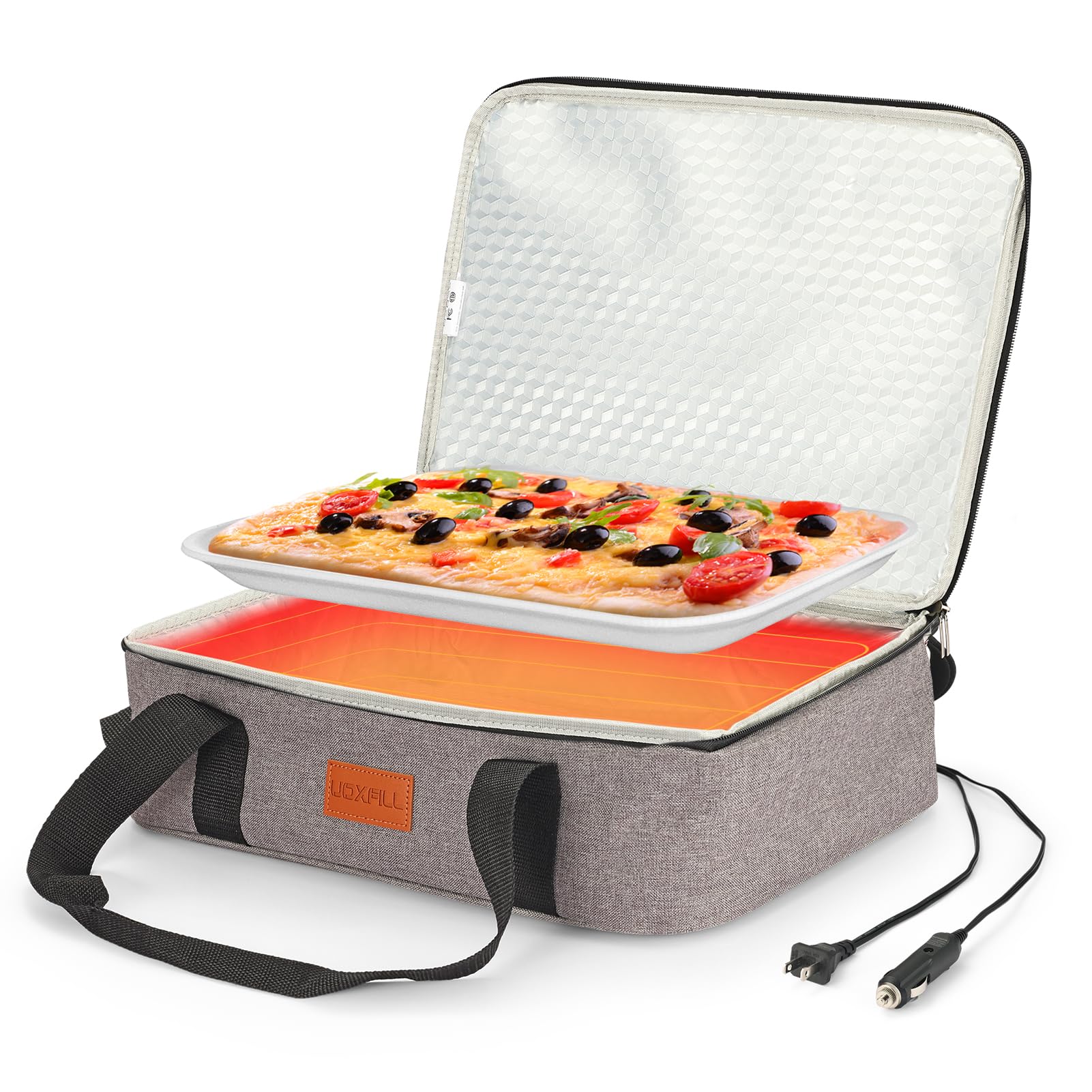 Mua Food Warmer Electric Casserole Carrier - Large Heated Lunch Bag for ...