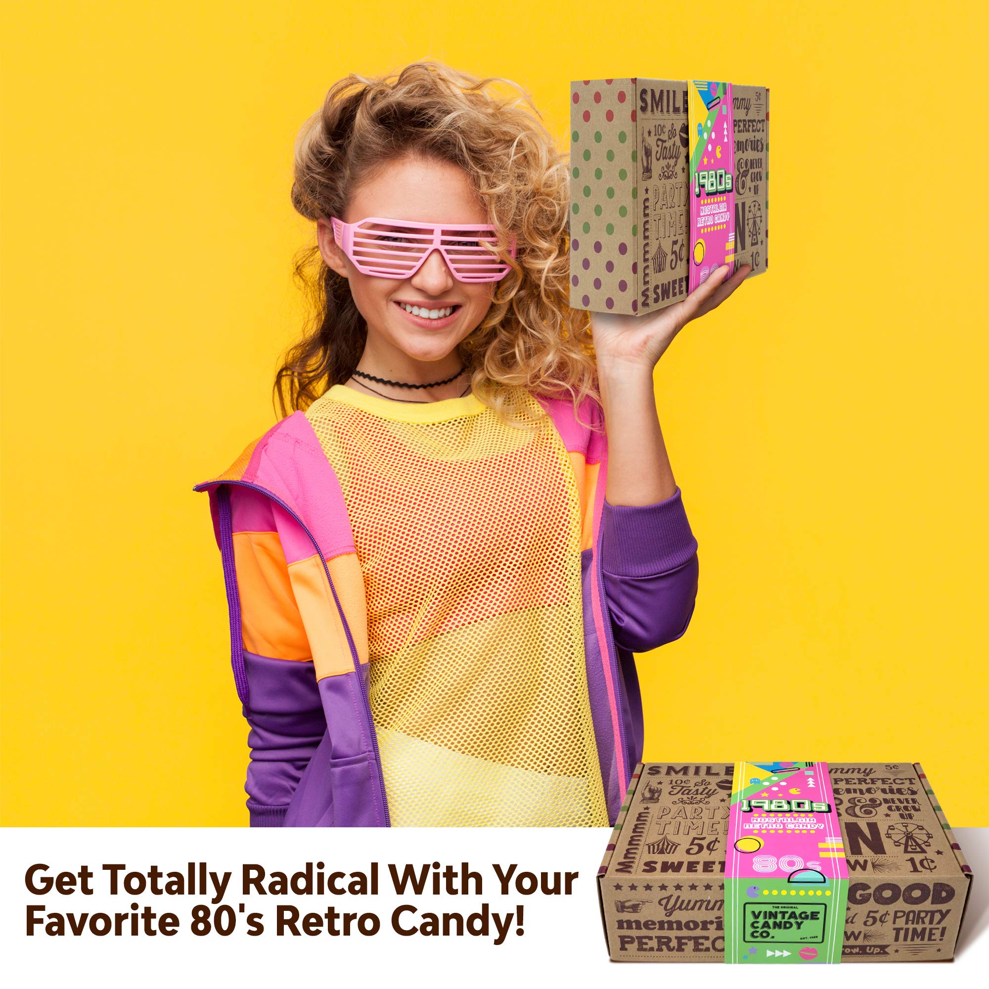 VINTAGE CANDY CO. 1980s RETRO CANDY GIFT BOX - 80s Nostalgia Candies ...