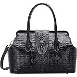 Amazon.com: PIJUSHI Women Handbags Crocodile Purse Designer Top Handle ...