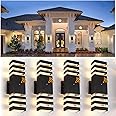 BOXCUPIN Dusk to Dawn Outdoor Wall Light Fixture 4 Pack, Up and Down Lights Outdoor Wall Sconces ...