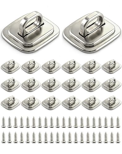 QWORK Laptop Cable Lock Anchor, 20 Pack Steel Desk Mount Anchor ...