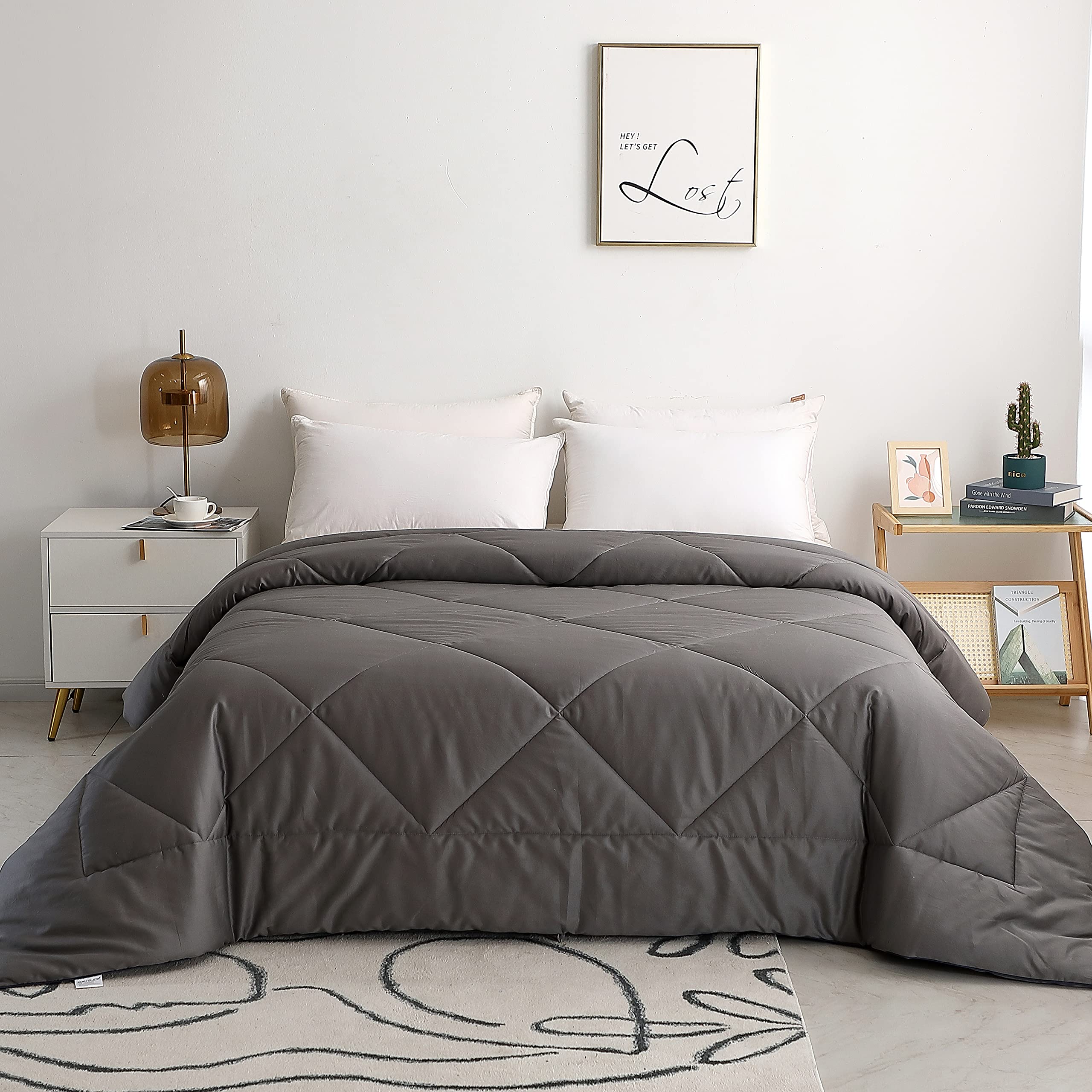Leisurely Collection 2025 Premium Upgraded Non-Vacuum Bed Quilt All ...
