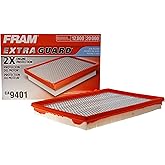 Amazon.com: FRAM Extra Guard CA12404 Replacement Engine Air Filter for ...