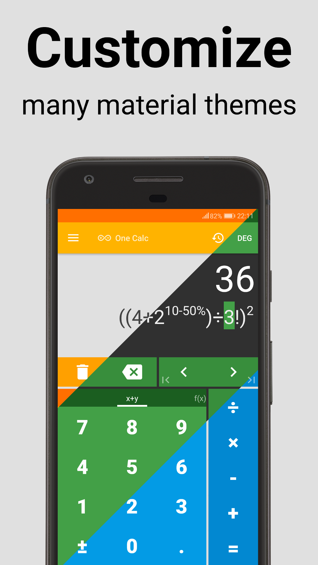 One Calc: Simple Scientific Calculator:Amazon.de:Appstore for Android