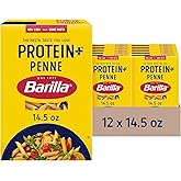 Amazon.com : BARILLA Protein+ (Plus) Penne Pasta, 14.5 Ounce - plant ...