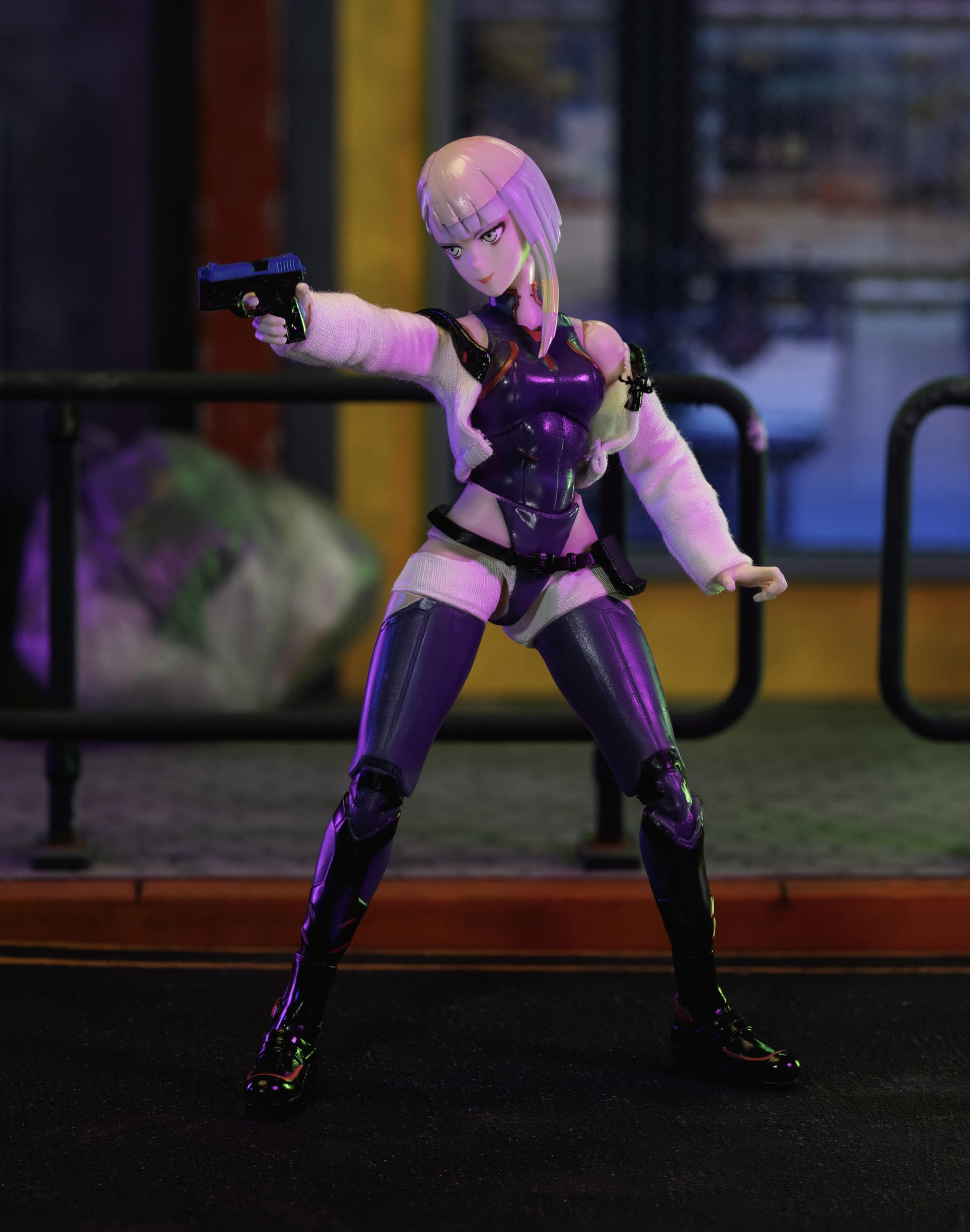 Jada Cyberpunk Edgerunners Lucy - 1:12 Scale Action Figure - 5.7 ...