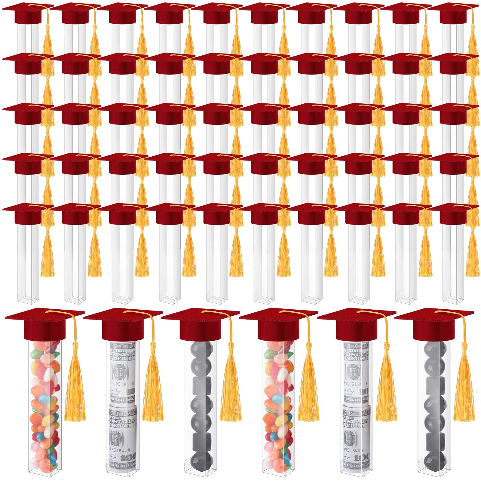 Didaey 2025 Graduation Gumball Tubes Graduation Party Favors Including ...