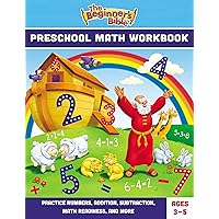 The Beginner's Bible Preschool Math Workbook: Practice Numbers ...
