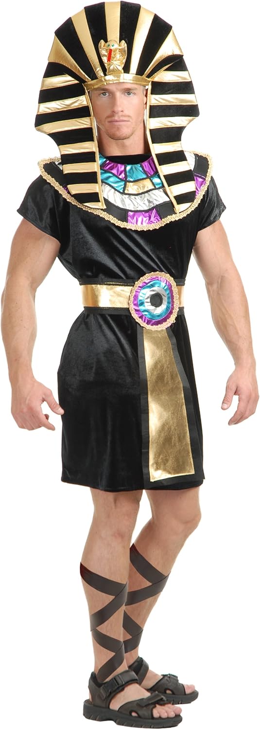 Amazon.com: Charades Men's King Tut Costume Set: Clothing