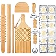 Amazon.com: Tioncy 9 Pcs Pasta Making Tool Ravioli Gnocchi Maker Set ...