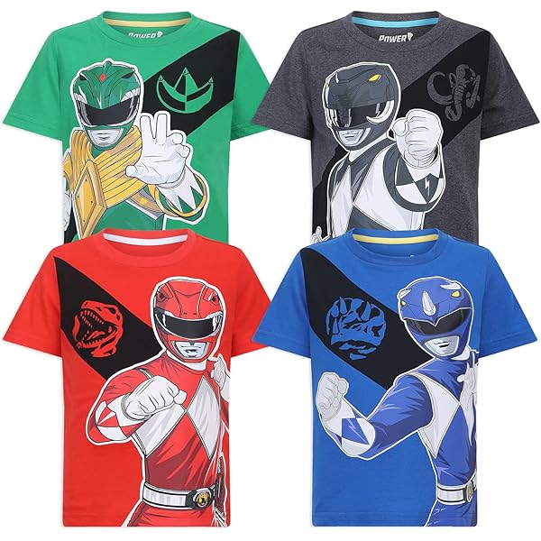 Camisetas De Power Rangers A La Venta