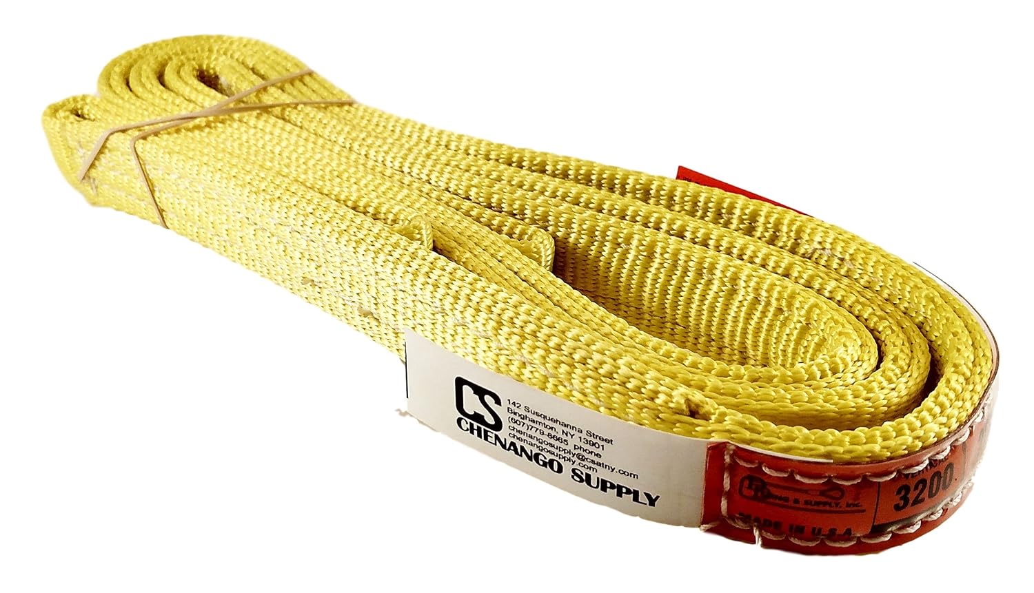 6,400 Basket 1 x 3 2,600 Choker USA Made Nylon 3,200 lbs Vertical Heavy ...
