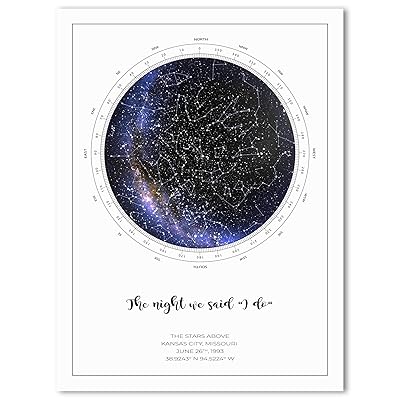 Custom Star Map - Personalized Night Sky Poster with Philippines | Ubuy